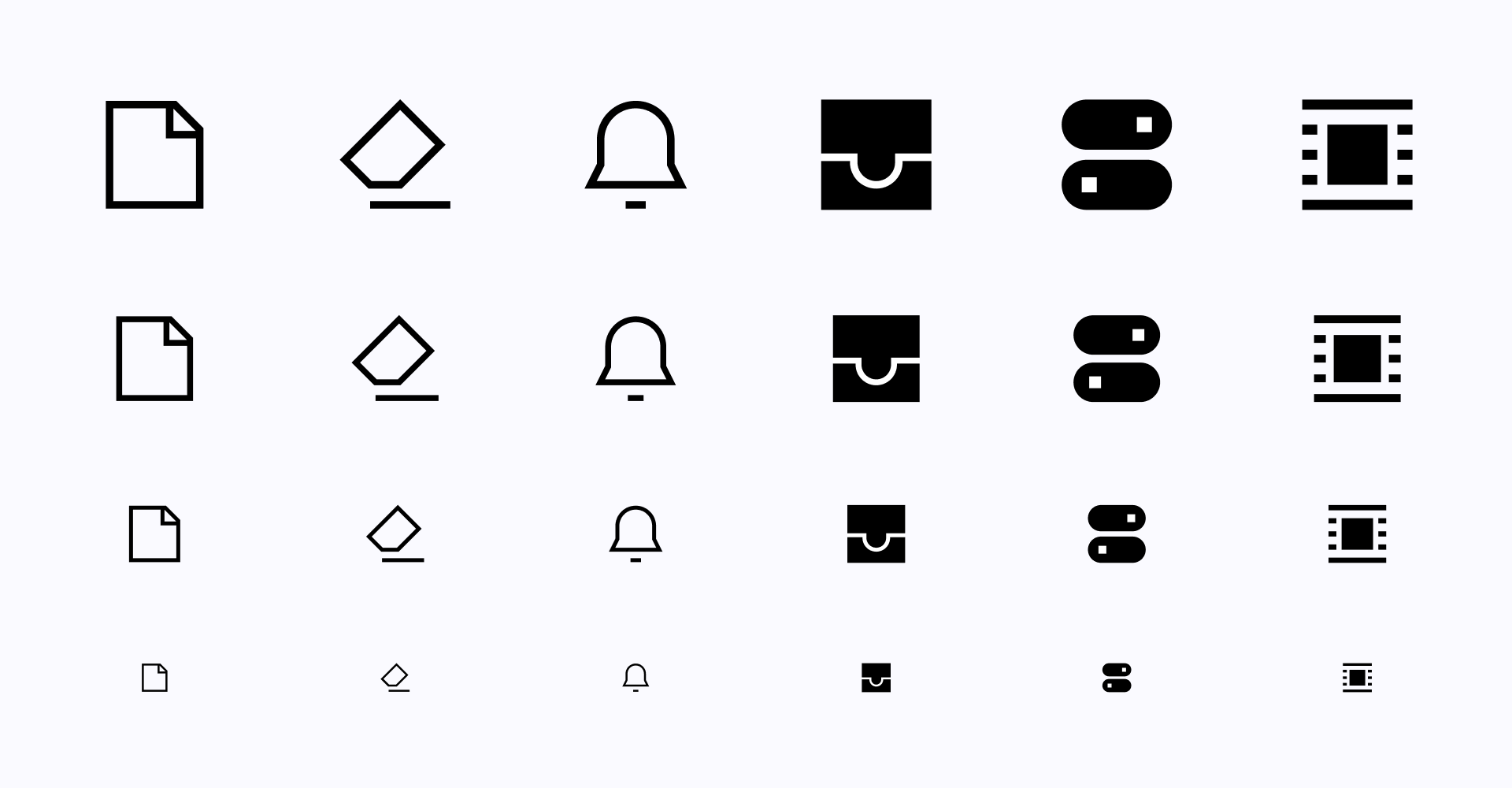 Sharp – Brutal icons