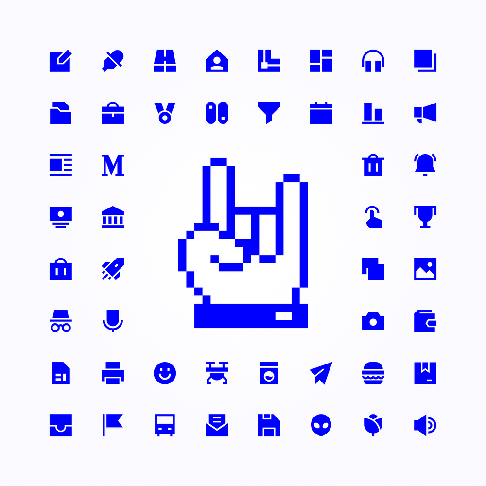 Sharp – Brutal icons