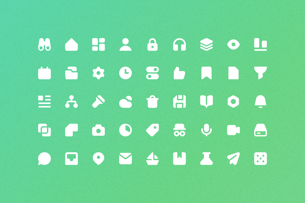 Micro icons – Hyper legibility