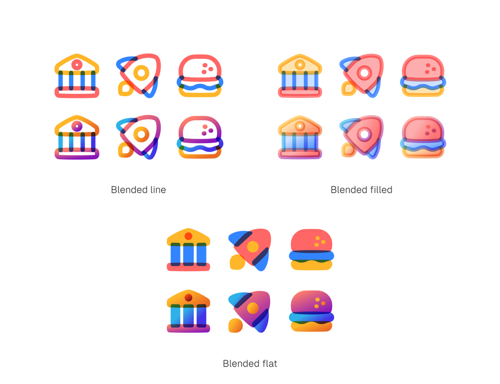 6 ways for coloring icons to stand out, and how to use them