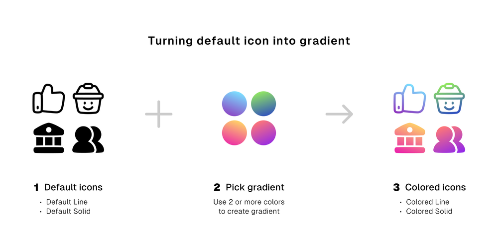 6 ways for coloring icons to stand out, and how to use them