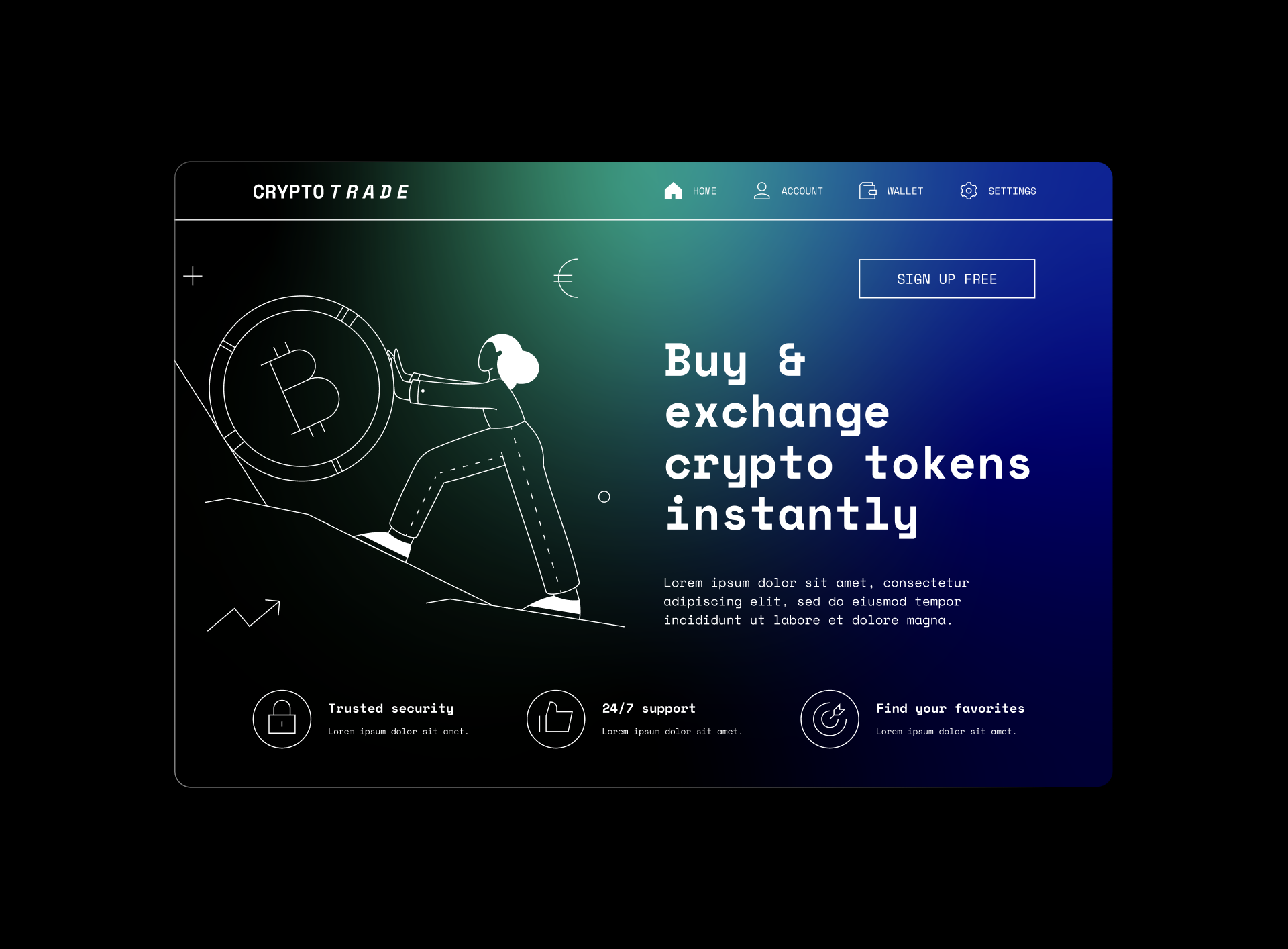 Sharp – Brutal icons