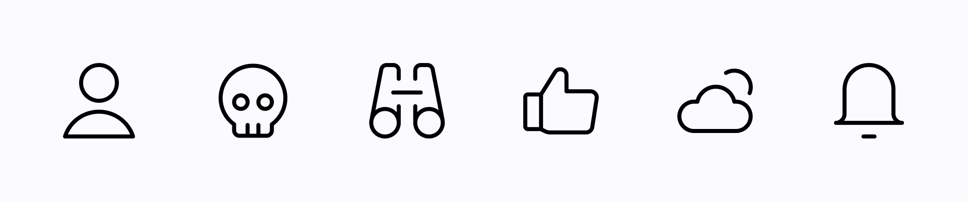 Sharp – Brutal icons