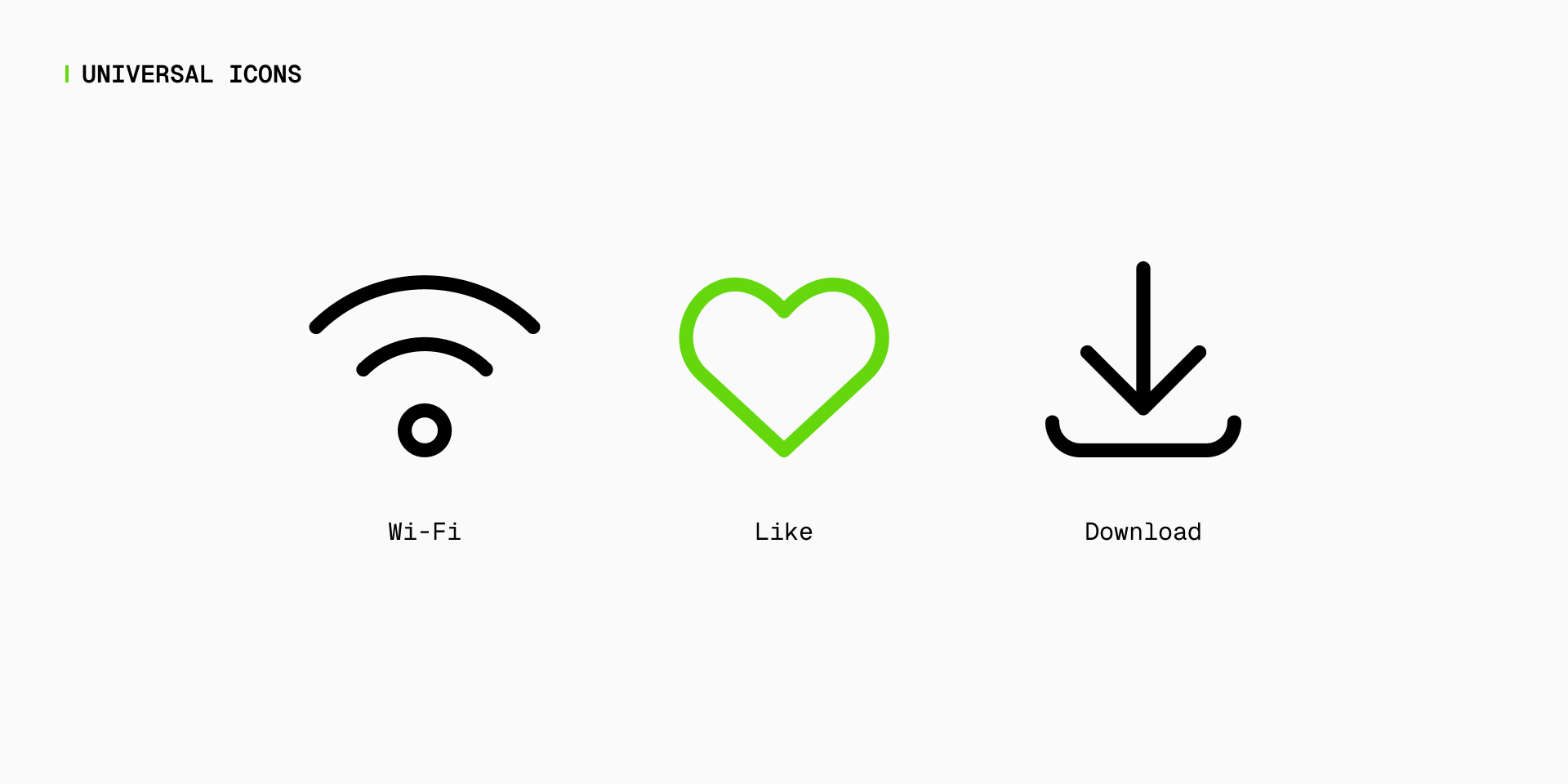 The five rules of good icon design