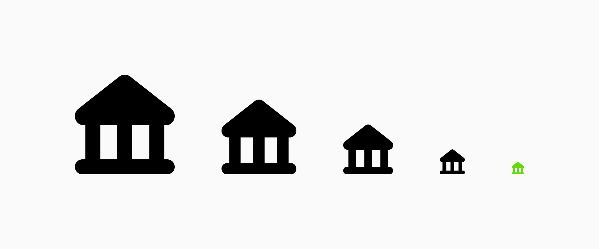 Micro icons – Hyper legibility