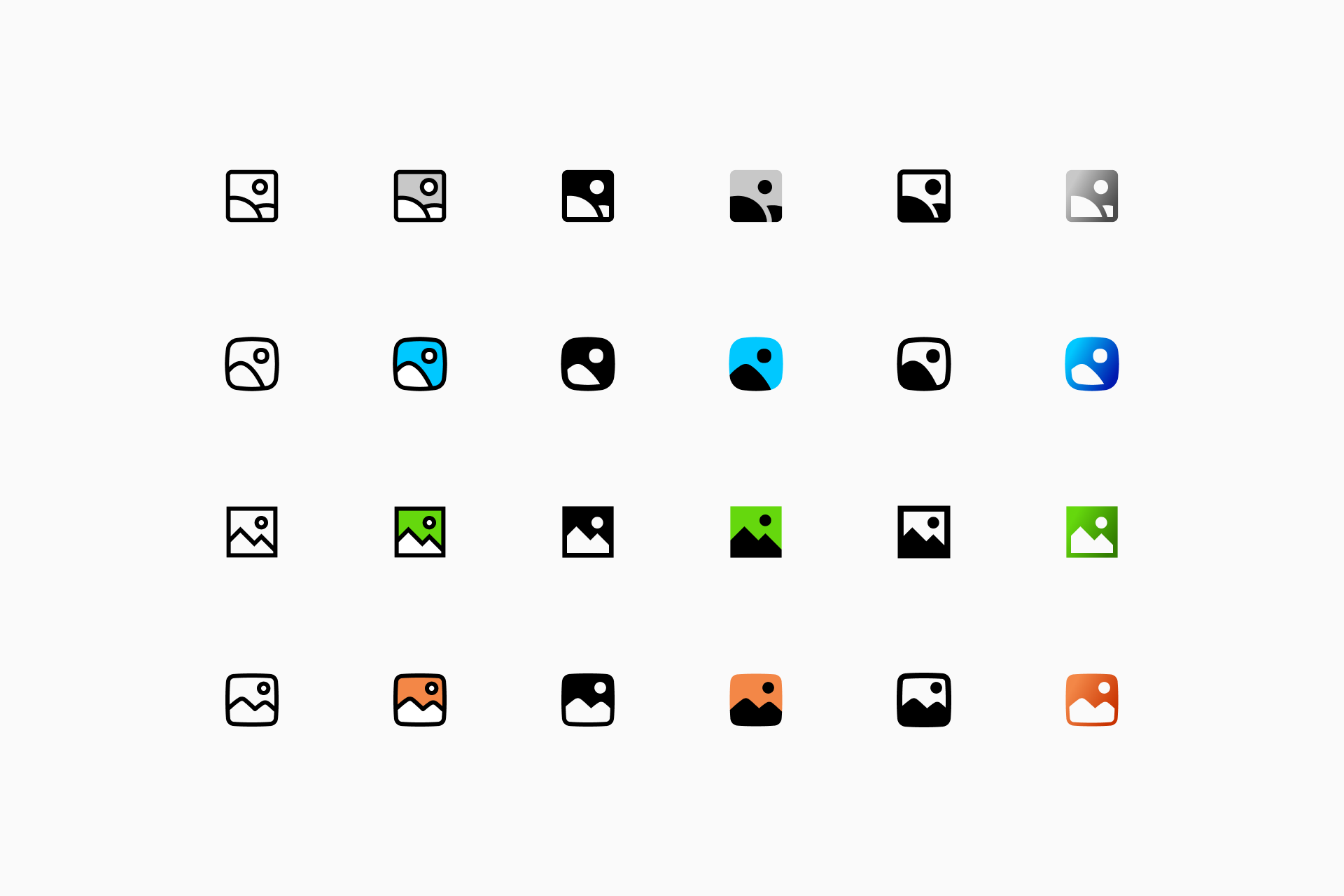 Introducing two new icon styles: Remix and Gradient