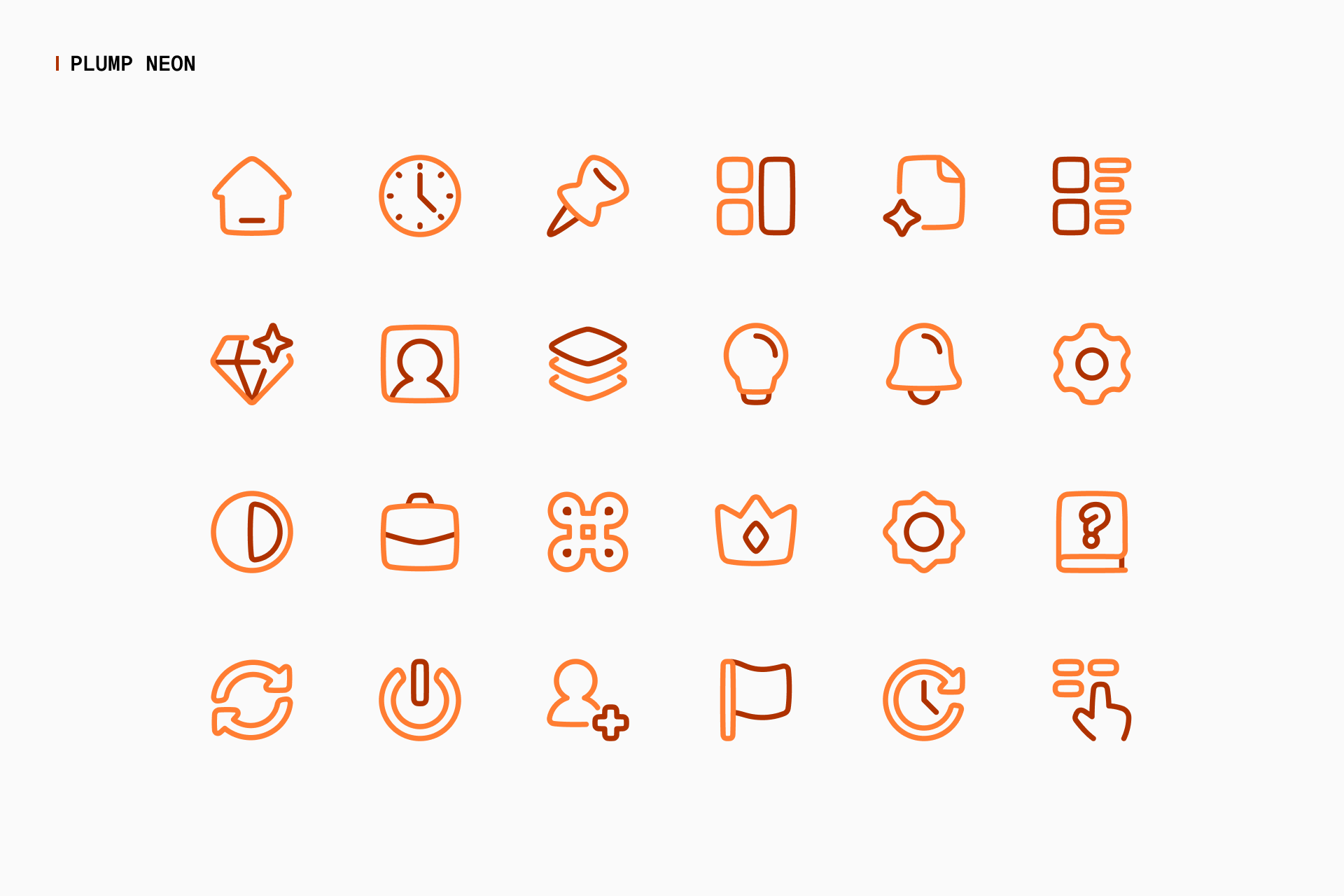 Light up your designs with the new Neon icons