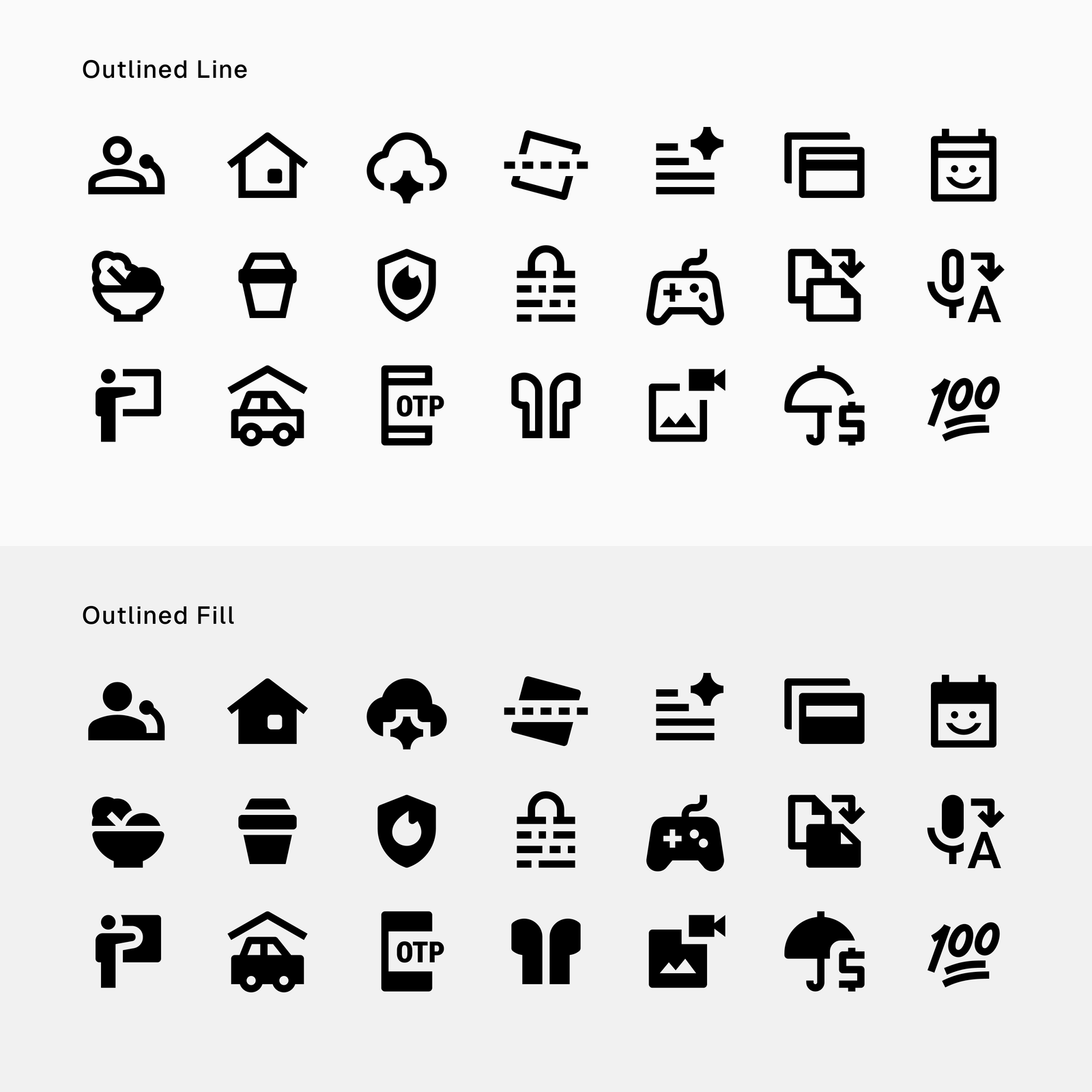 Streamline Material Icons