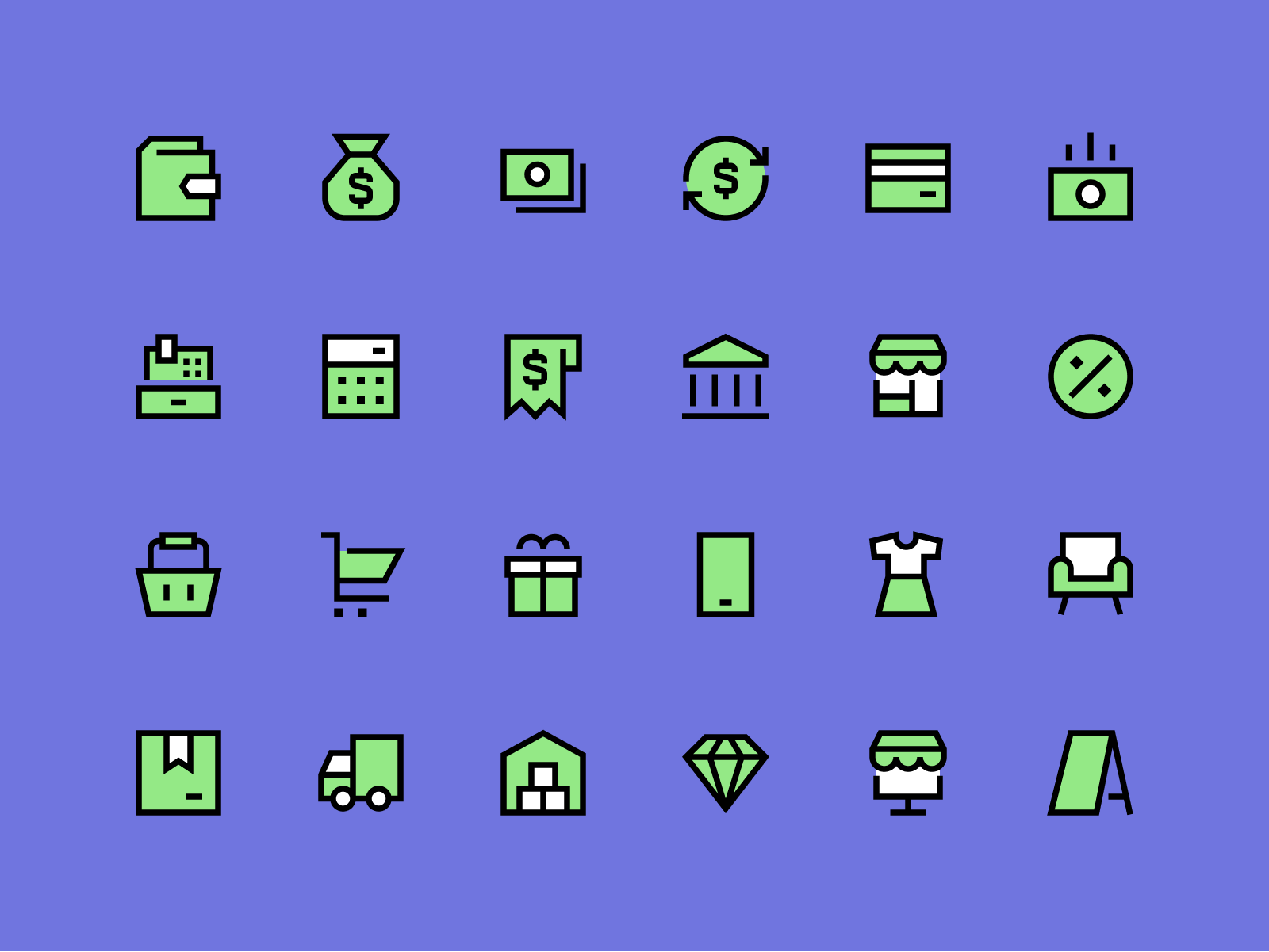 Sharp – Brutal icons