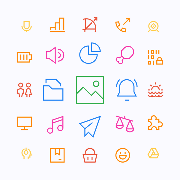 Sharp – Brutal icons