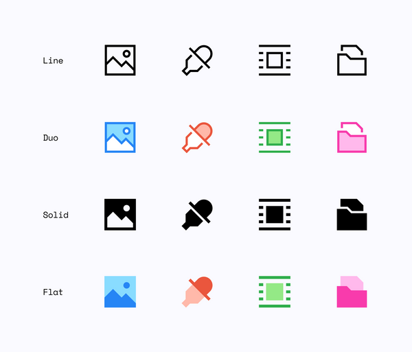 Sharp – Brutal icons
