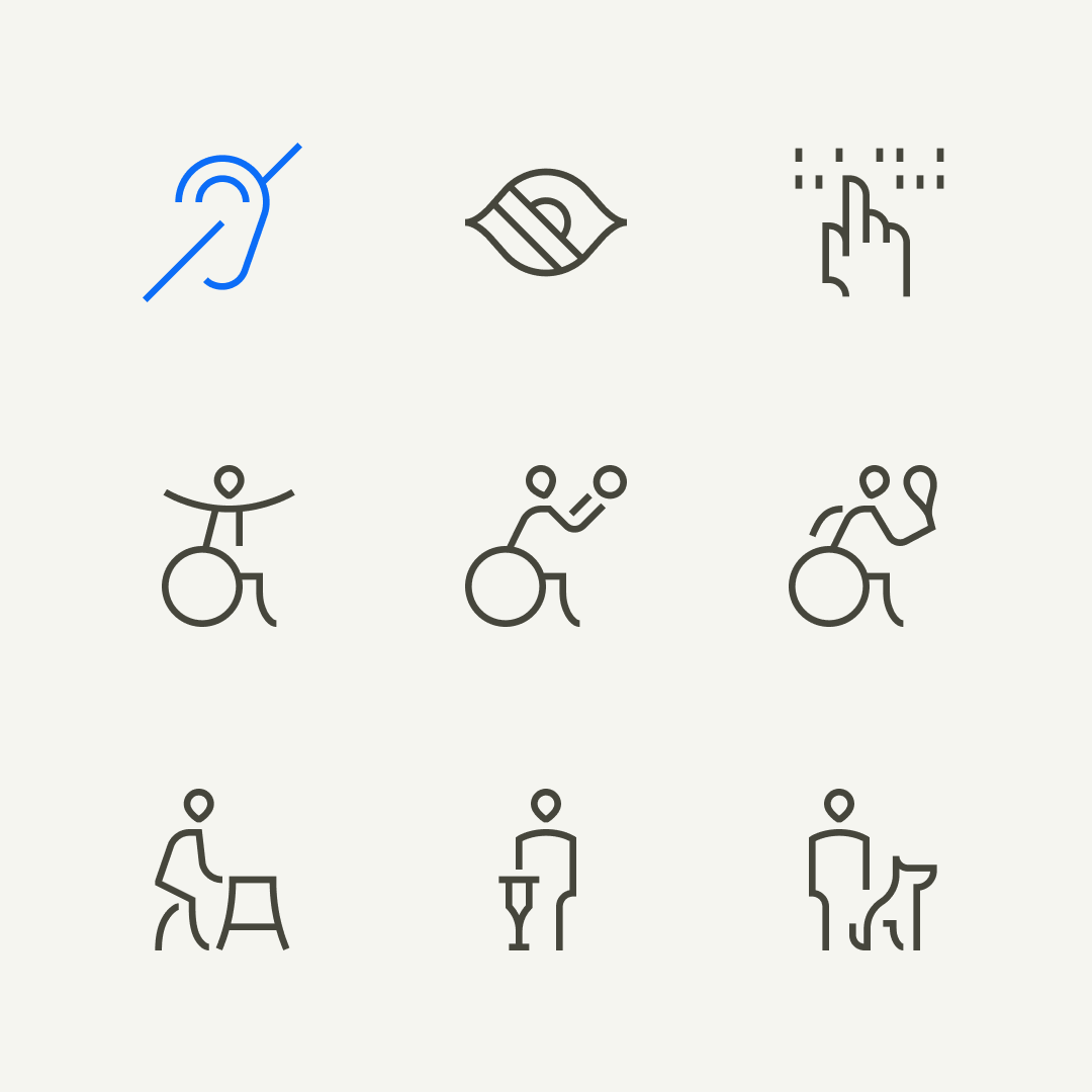 Guidance Icons – Wayfinding 2.0