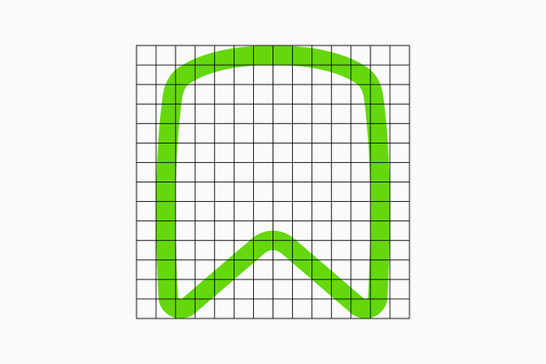 Create consistent, harmonious icons with Grids and Key Shapes