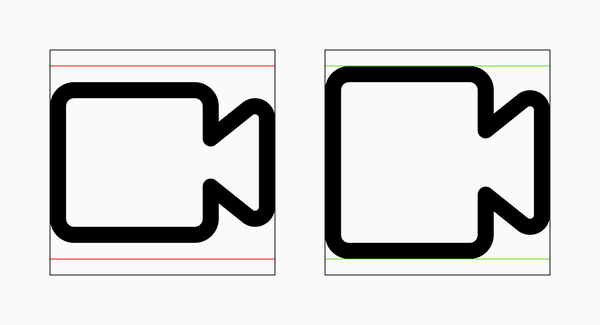 Create consistent, harmonious icons with Grids and Key Shapes