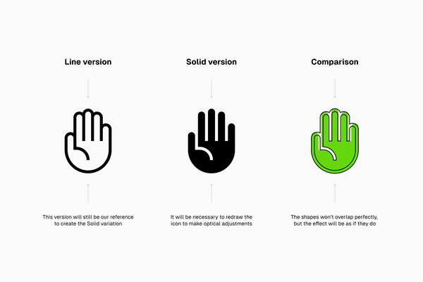How to design hand icons